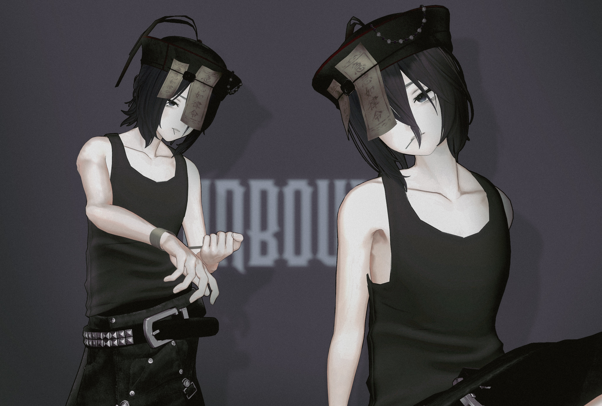 【VRChat】オリジナルハット 『UNBOUND.』 - Stray - - BOOTH