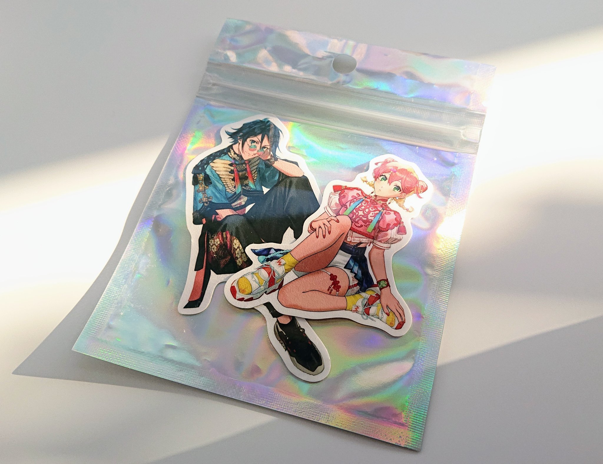 ハヤフレチャイナ服ステッカーセット - もっさりmocomoco - BOOTH