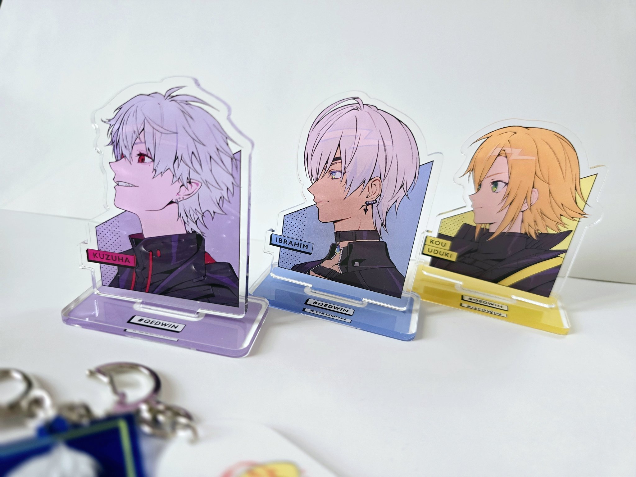 【非公式】QEDアクリルスタンド 葛葉/イブラヒム/卯月コウ - もっさりmocomoco - BOOTH