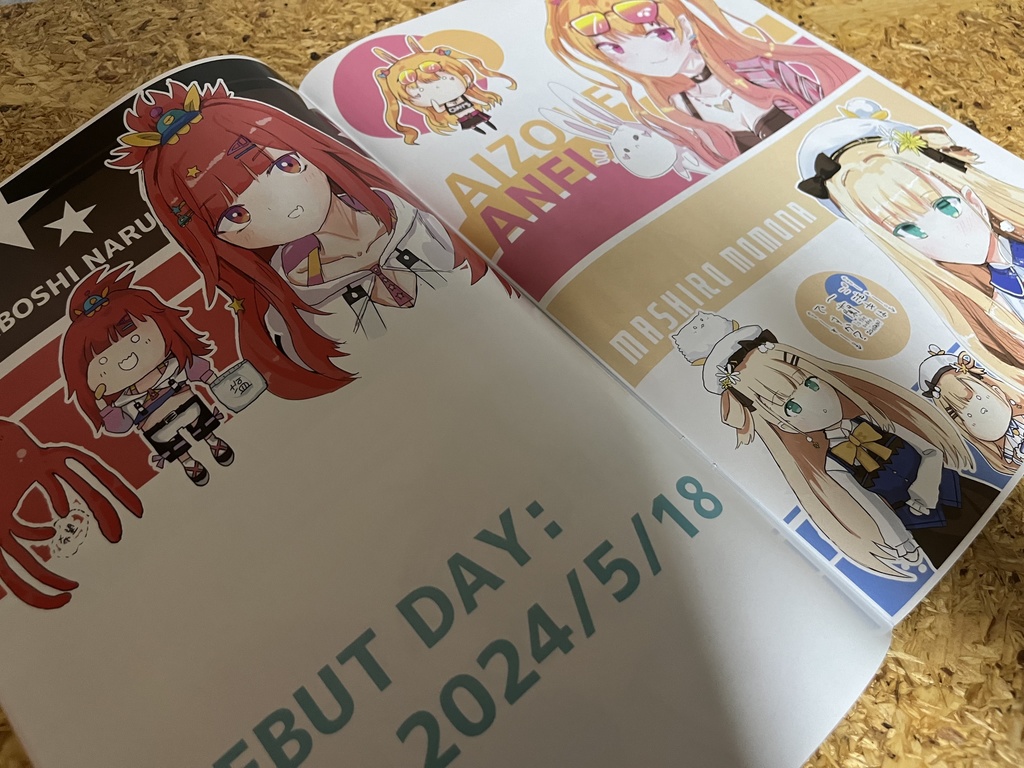 【同人誌】AERIAL COLORS 初版本 - memo-randum - BOOTH