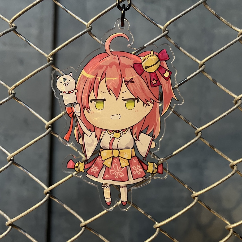 【非公式同人アイテム】ホロライブさくらみこアクキー - memo-randum - BOOTH