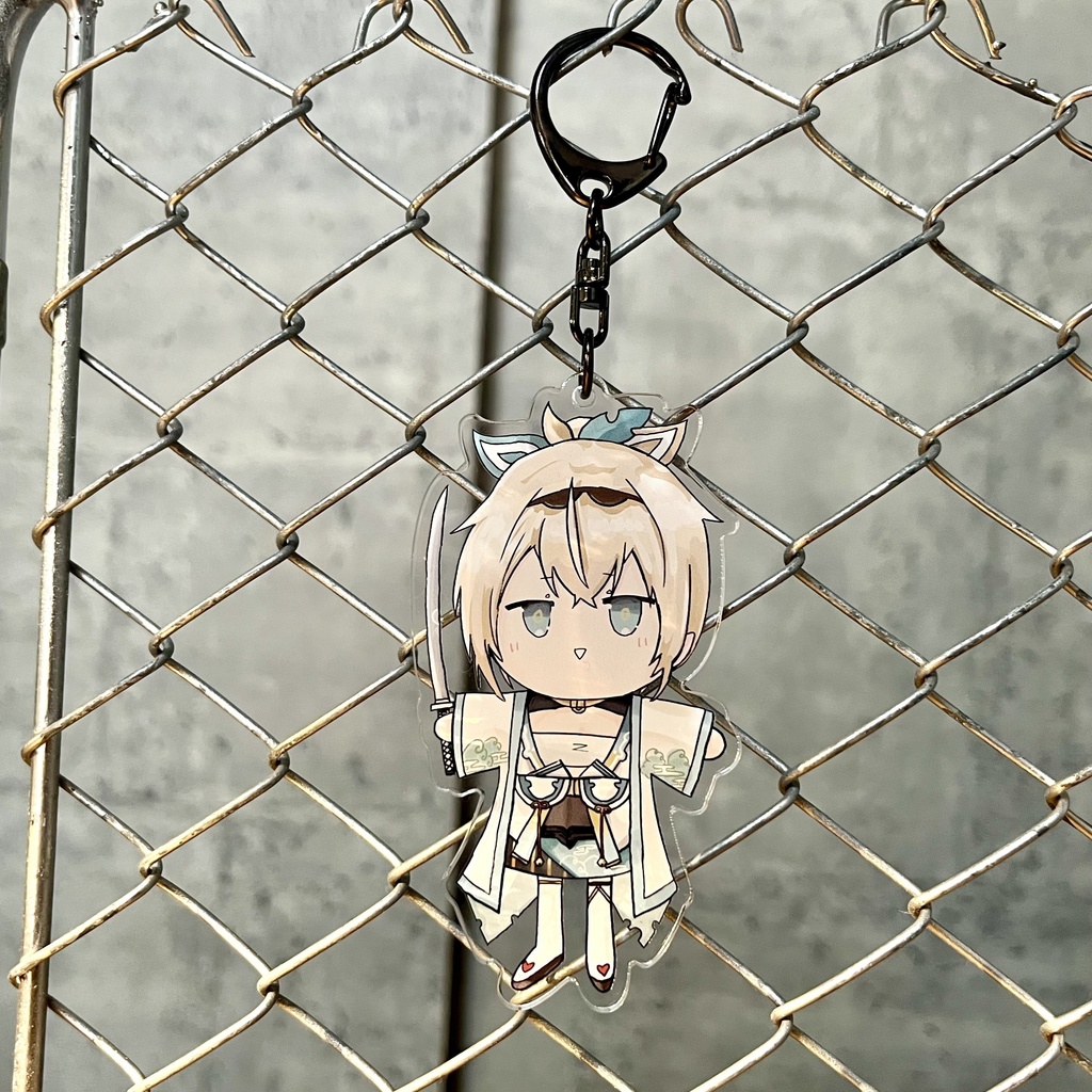 【非公式同人アイテム】ホロライブ風真いろはアクキー - memo-randum - BOOTH