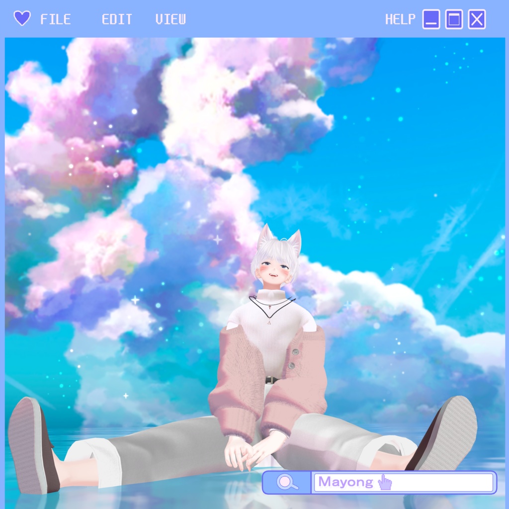 [Shinra(森羅)] Nine tails makeup texture boy & girl - MEOW - BOOTH