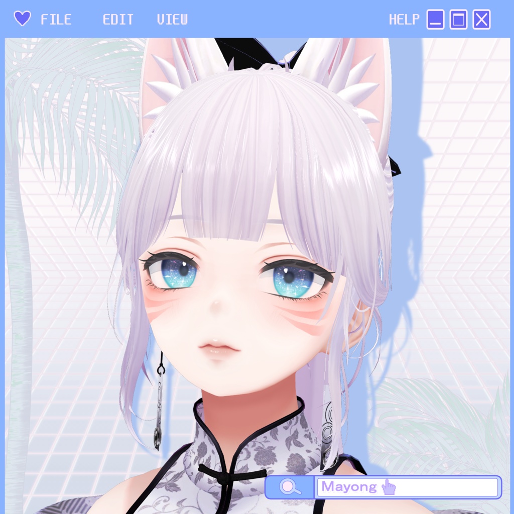 [Shinra(森羅)] Nine tails makeup texture boy & girl - MEOW - BOOTH