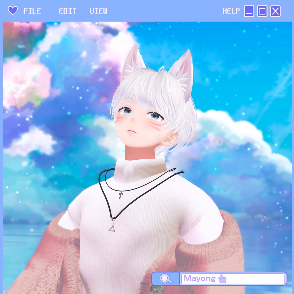 [Shinra(森羅)] Nine tails makeup texture boy & girl - MEOW - BOOTH