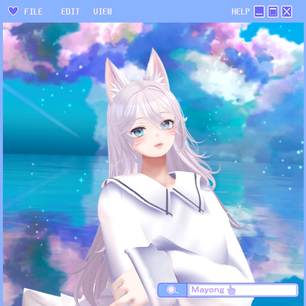 [Shinra(森羅)] Nine tails makeup texture boy & girl - MEOW - BOOTH