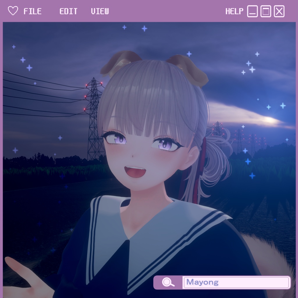 [Lapwing 用] Lapwing eye texture (8 colors) - MEOW - BOOTH