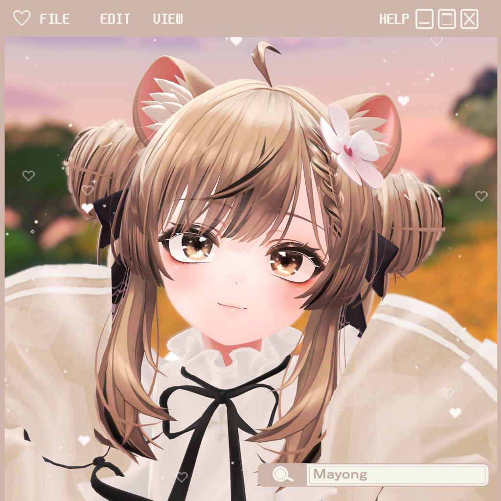 [Manuka(マヌカ)] Sunny side face & eyes makeup texture - MEOW - BOOTH