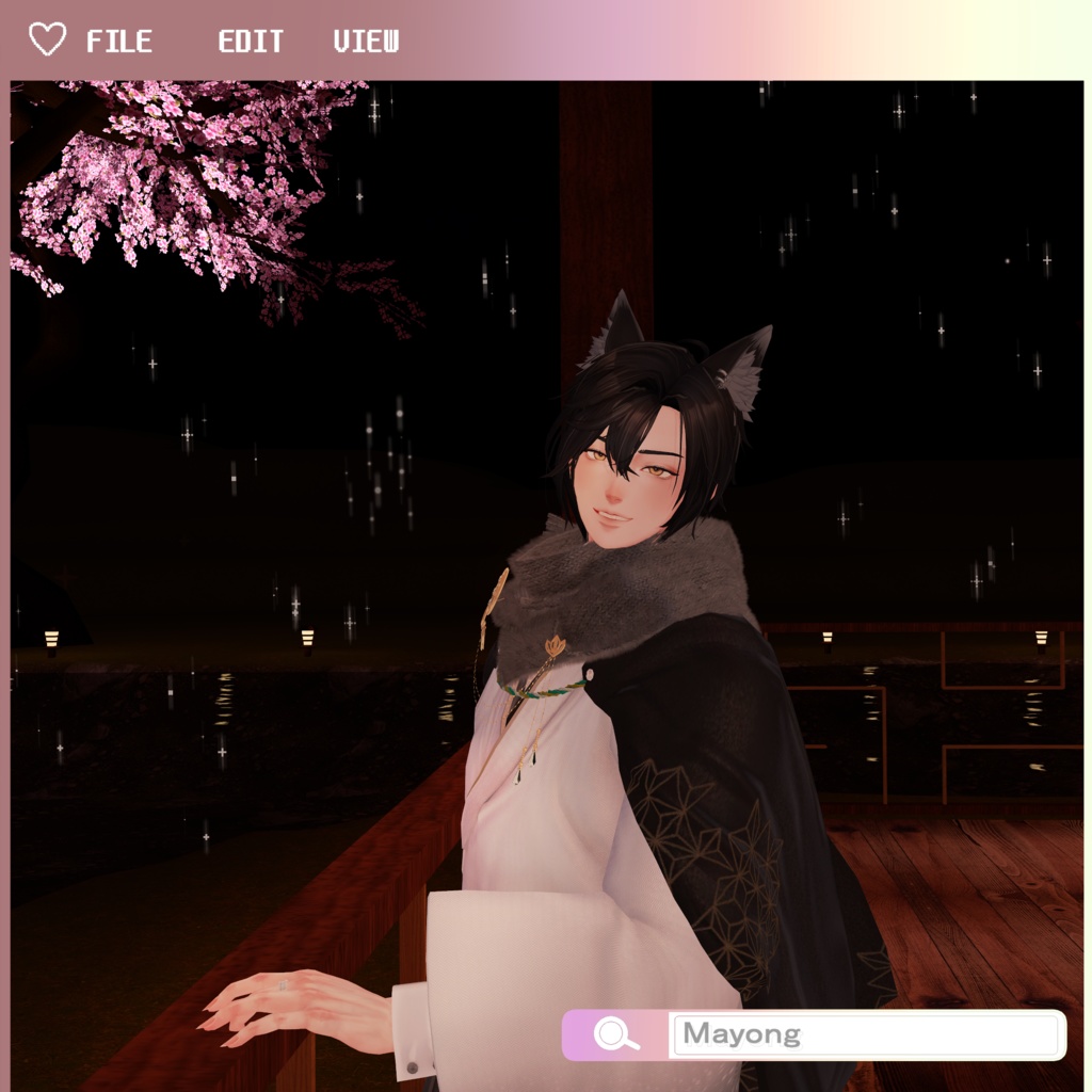 [Rei 怜] Rei Inugami makeup texture - MEOW - BOOTH