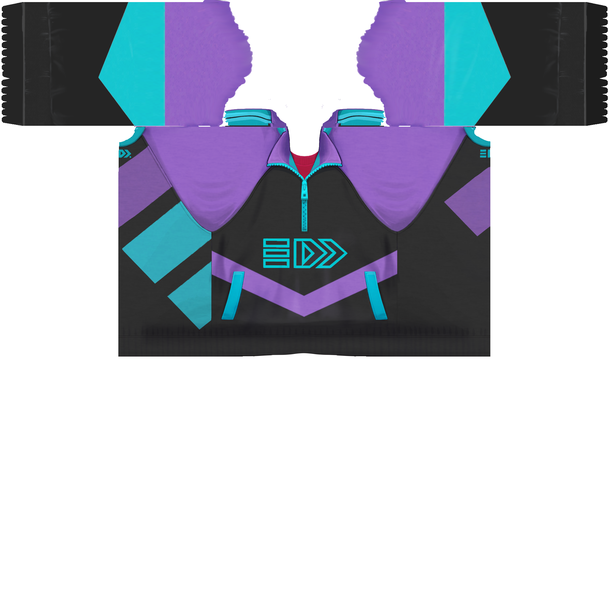 VROID [Splatoon] Takoroka Nylon Vintage VRoid Jacket Texture ...