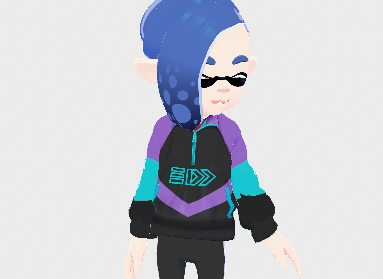 VROID [Splatoon] Takoroka Nylon Vintage VRoid Jacket Texture ...