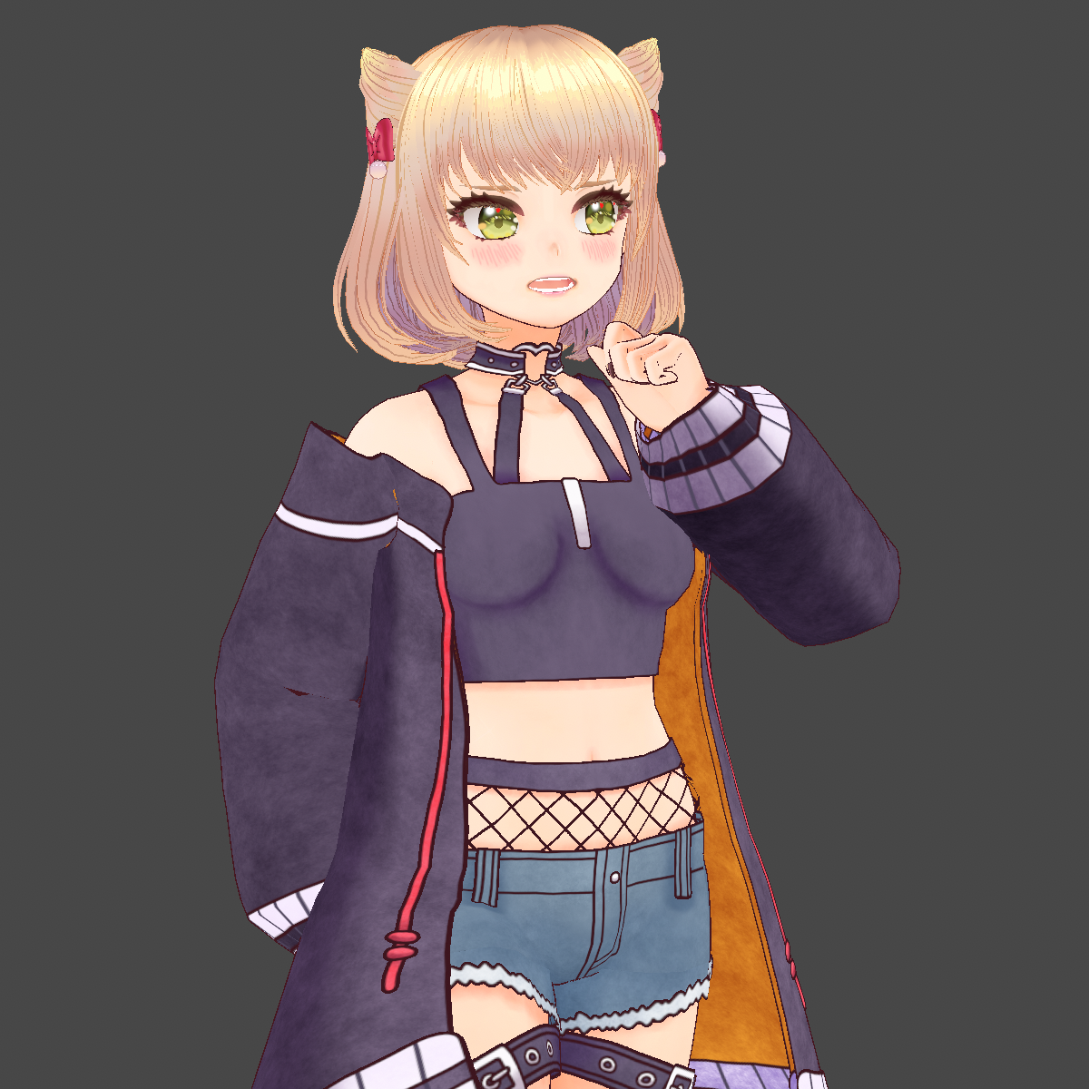 Synthesizer V ANRI Arcane FREE VRoid Model - MelodyCrystel's Carton - BOOTH