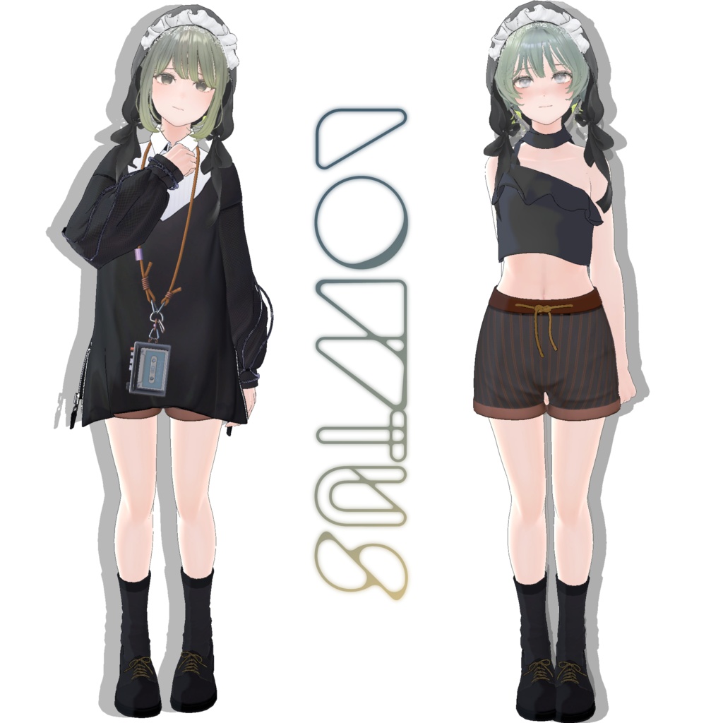 オリジナル3Dアバター：Lowtus（ロータス） - onair - BOOTH