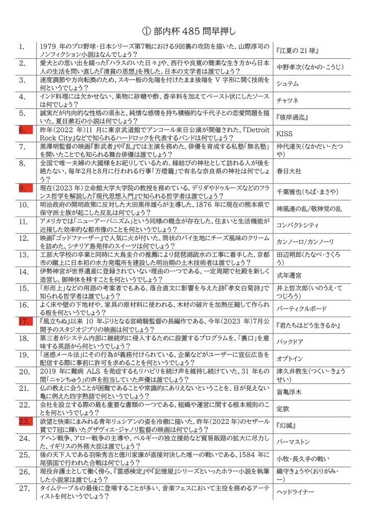 【クイズ問題集】Overflow - kuramu_quiz - BOOTH