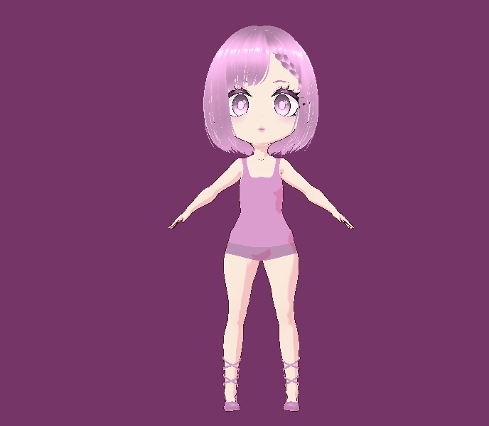 【VRoid】Chibi Base Model - aoiyomi-design - BOOTH