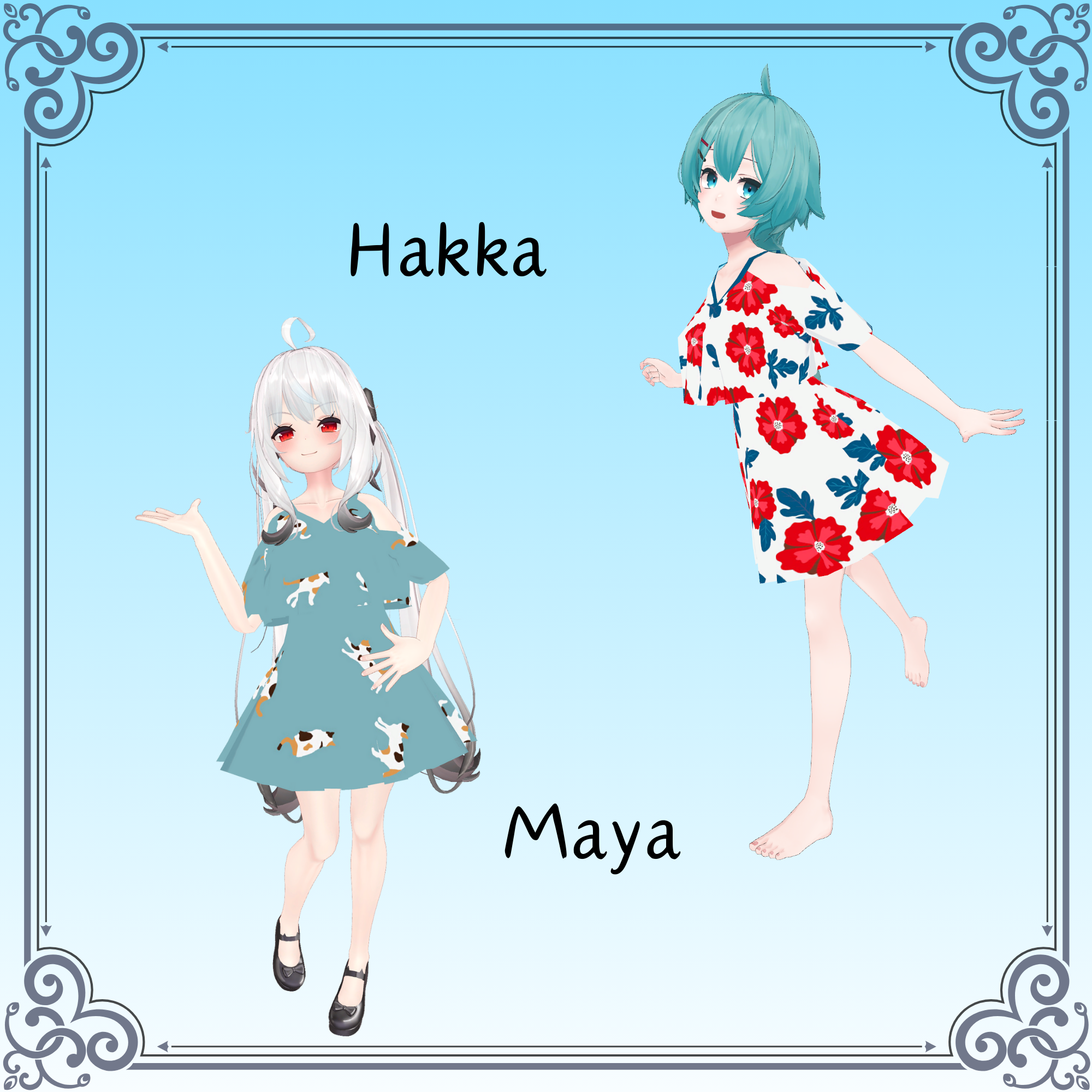 【MA】Oceanic One-Piece【6アバター対応衣装】 - RA - BOOTH