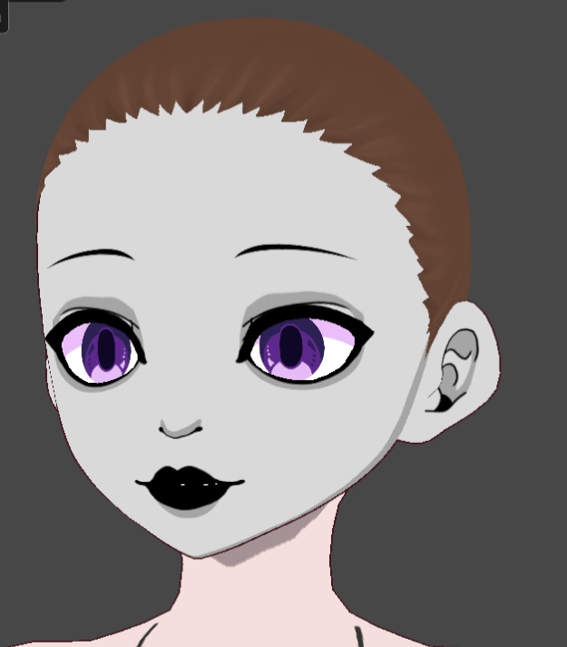 VROID STABLE | Male/Female Colorable Face Pack - s0ulessb0nes - BOOTH