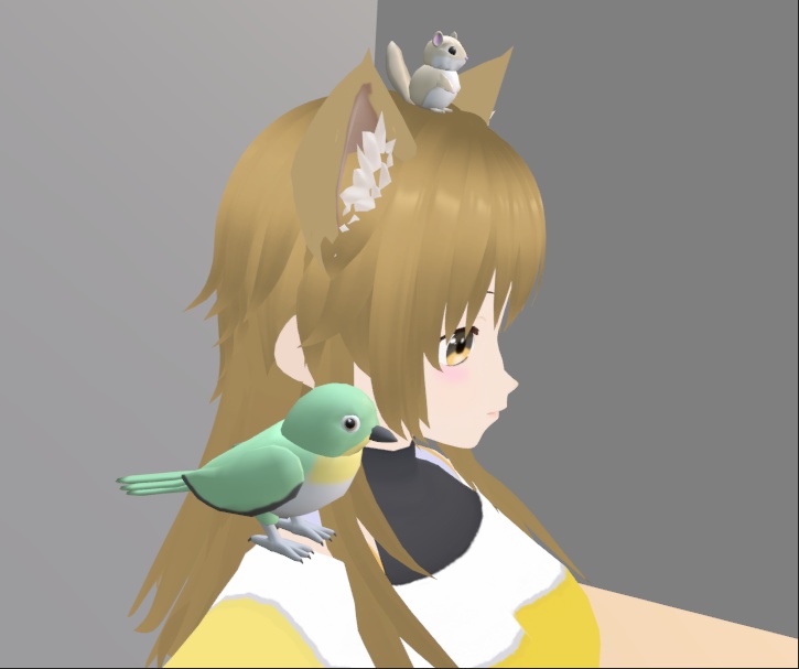 【VRChat】メジロ【3Dモデル】 - mint-0547 のショップ - BOOTH