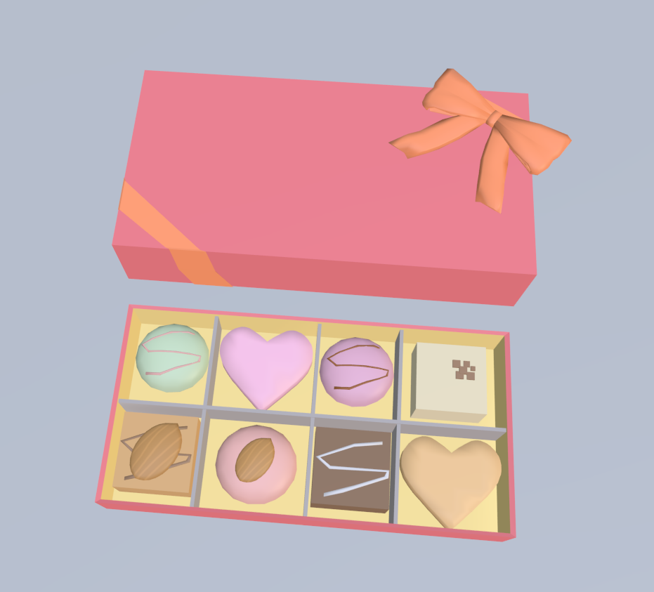 【VRChat】チョコレート【3Dモデル】_96_ - mint-0547 のショップ - BOOTH