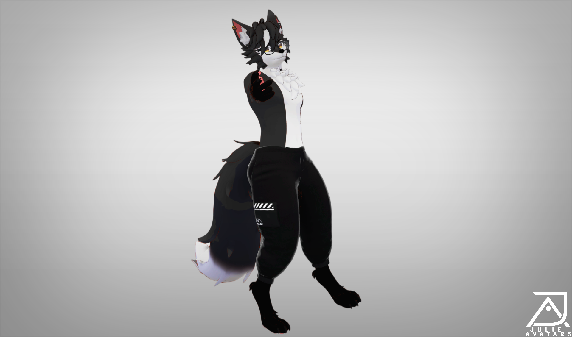 Ari - Furry Maned Wolf (Vrchat Avatar, Face Tracking and Quest) - Julie ...