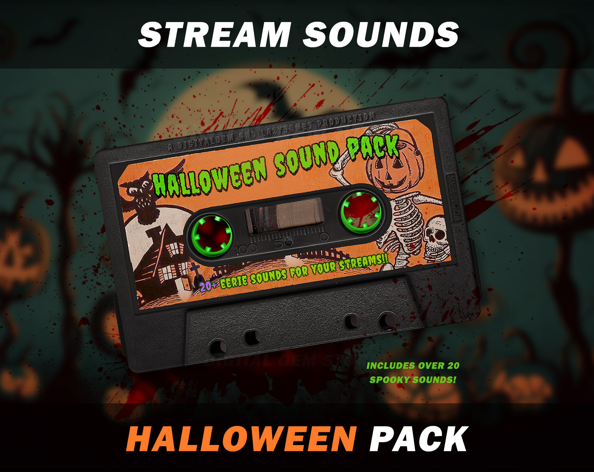 Twitch Sound Alerts - Halloween Sound effects Pack, for streamers ...