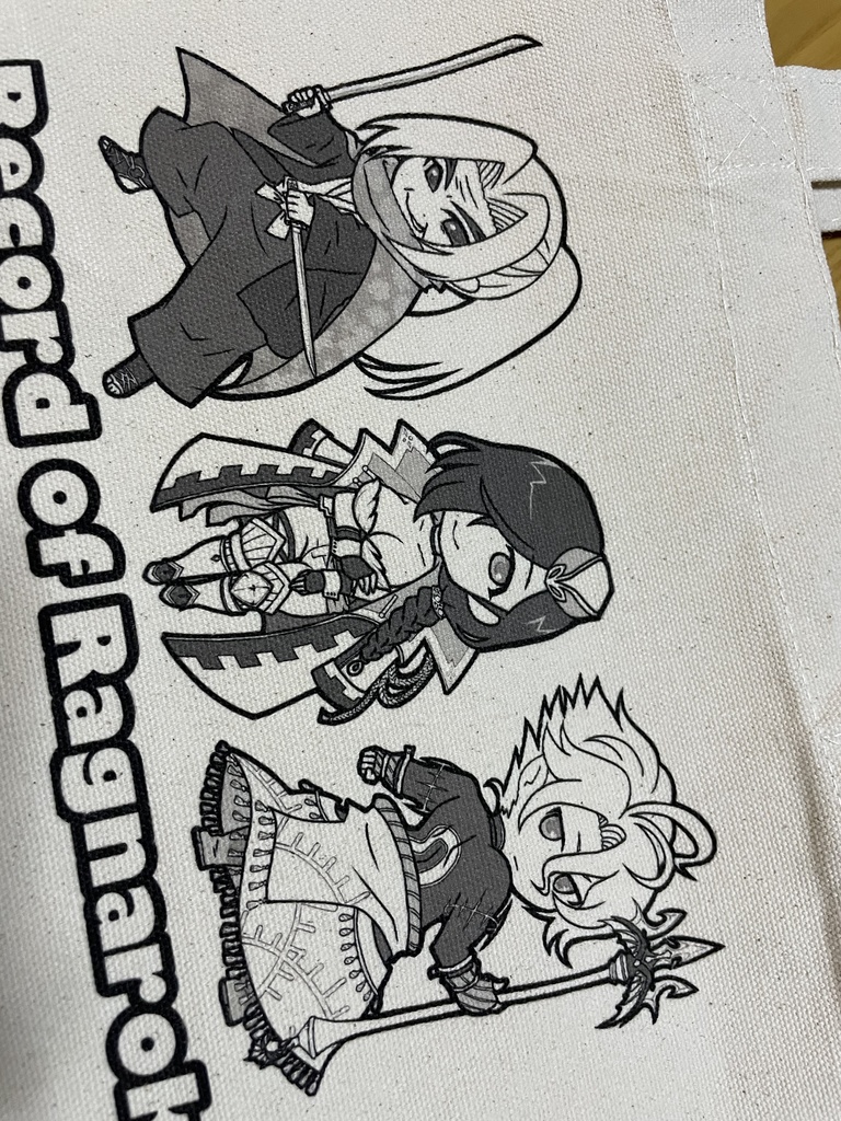 3回戦トリオ トートバッグS - xxka-yuxx - BOOTH