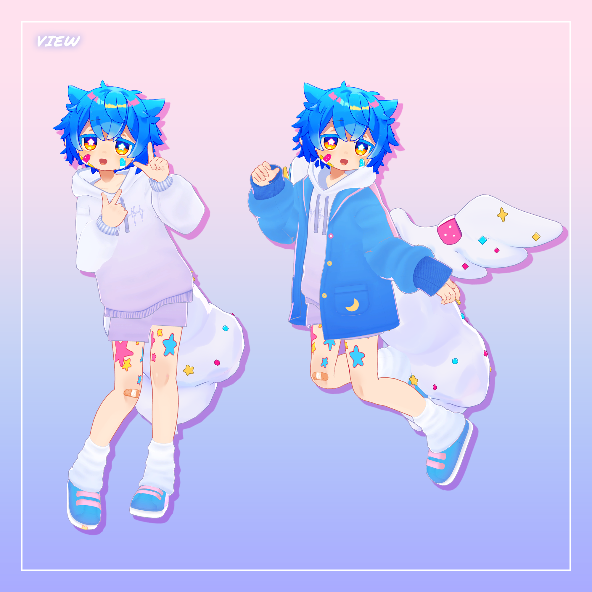 【3Dモデル】Casual Hoodie Set / シピルカ shipilka - RAKOKO - BOOTH