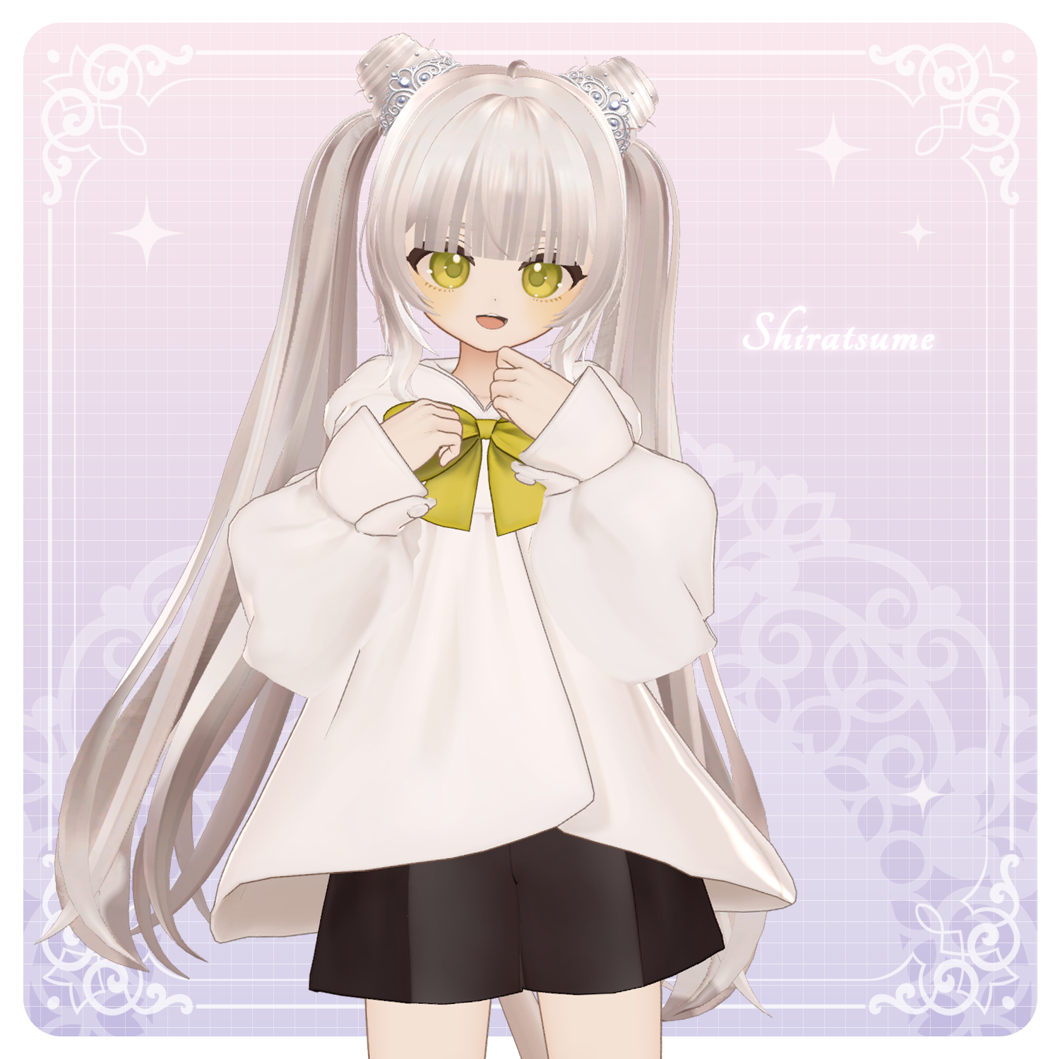 【3Dモデル】Tiara Pudding Hair (16 Avatar) - RAKOKO - BOOTH