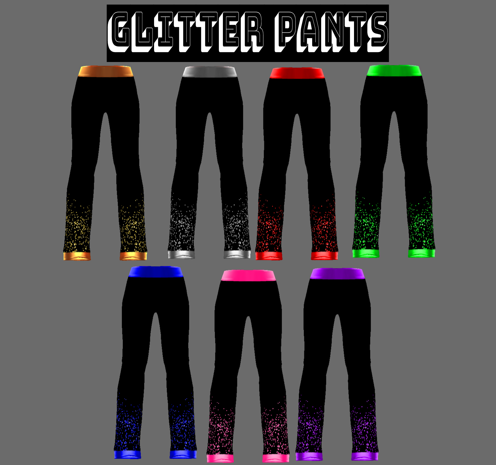Vroid Glitter pants - Mycahlicious - BOOTH