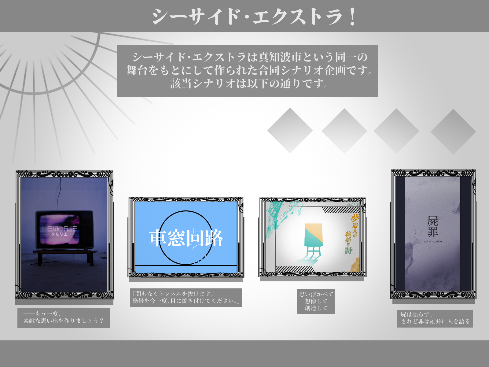 CoC7thシナリオ「夢追人の絵描き詩」SPLL:E197754 - pepar0ni - BOOTH