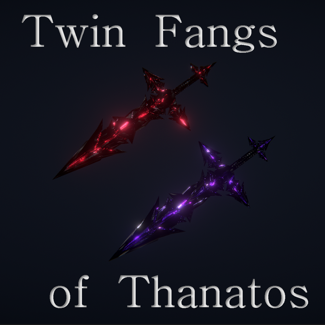 無料！【ギミック付】Twin_Fangs_of_Thanatos(タナトスの双牙) - Lawdamassyしょっぷ - BOOTH