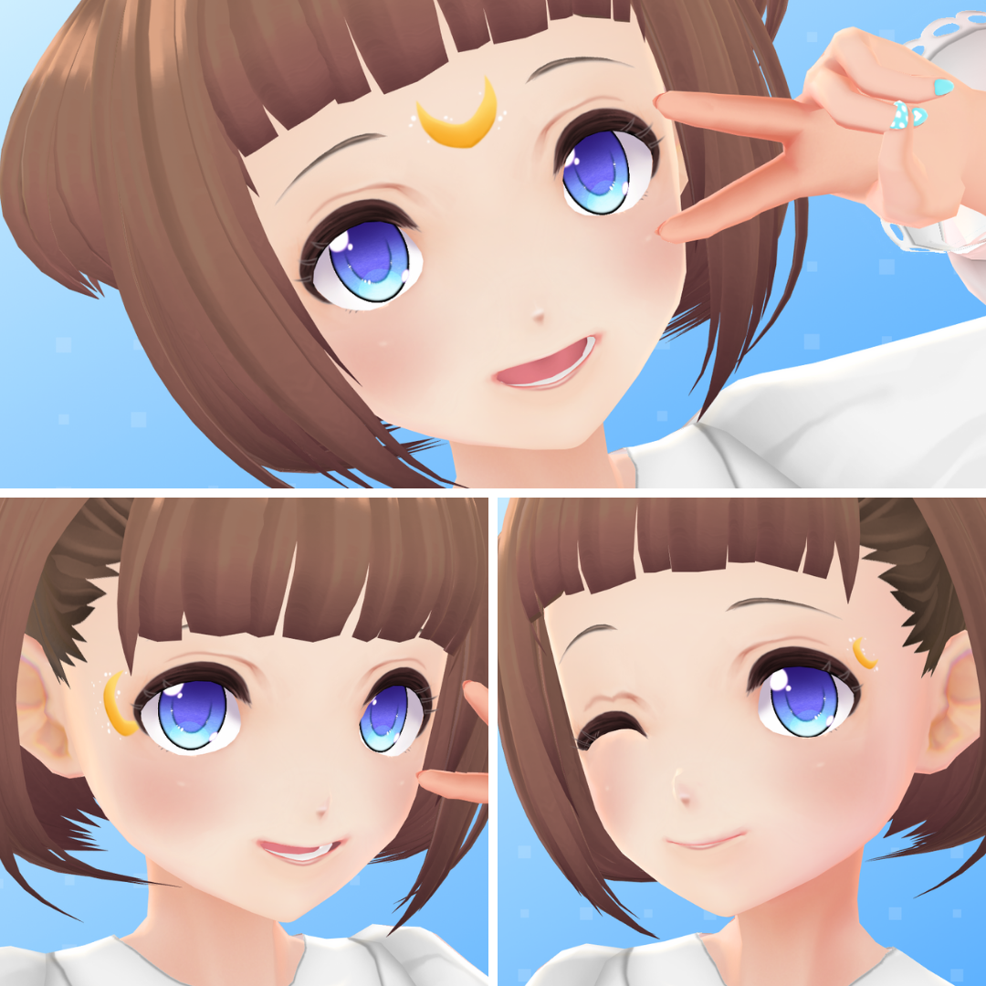 【VRoid】 Cute Makeup Set - Vol. 2 - Rori Shop - BOOTH