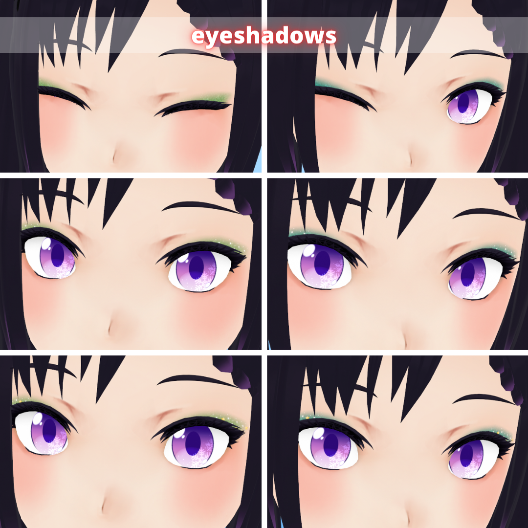 【VRoid】 Christmas Makeup Set - Vol.2 - Rori Shop - BOOTH