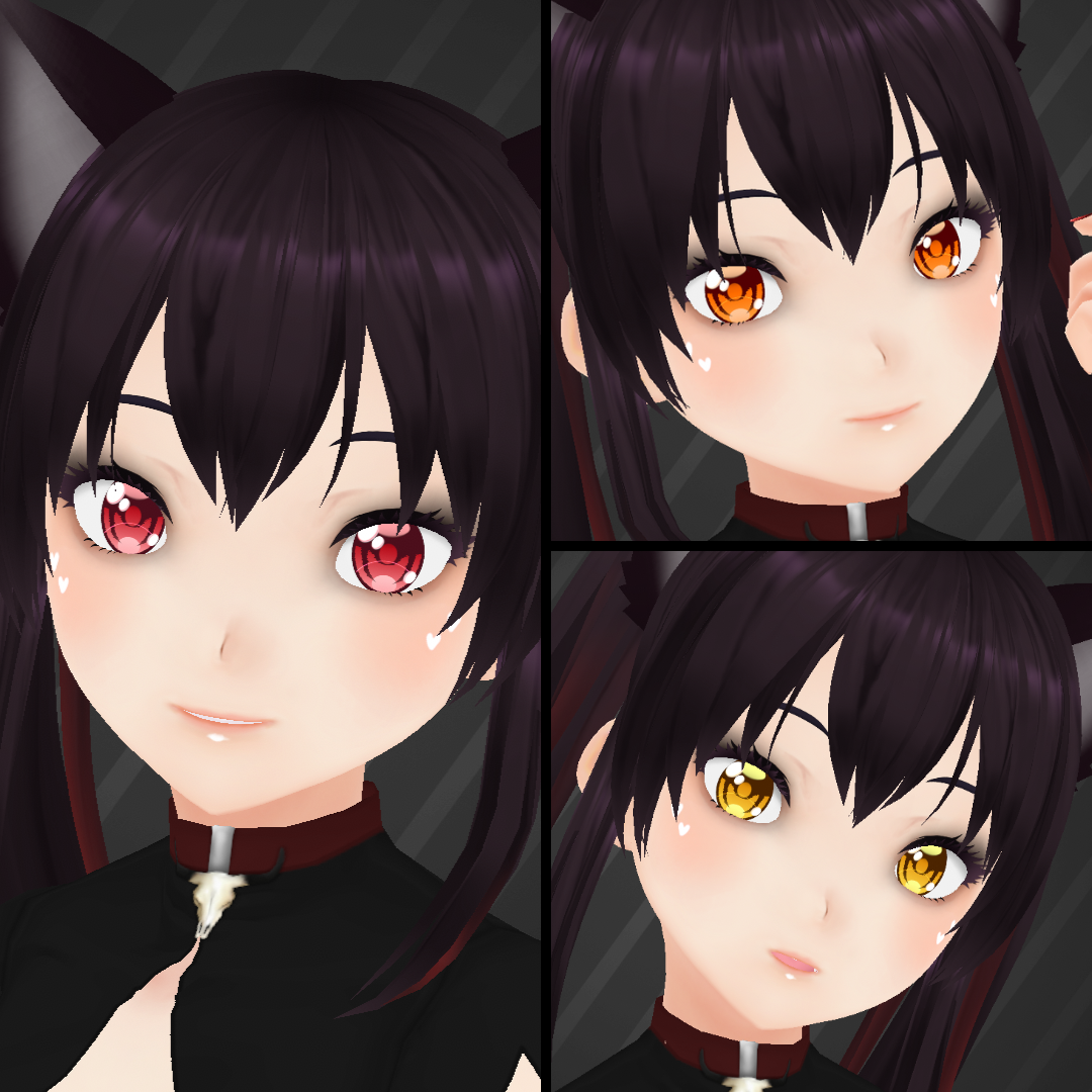 【VRoid】 Demon Eyes Set - Rori Shop - BOOTH