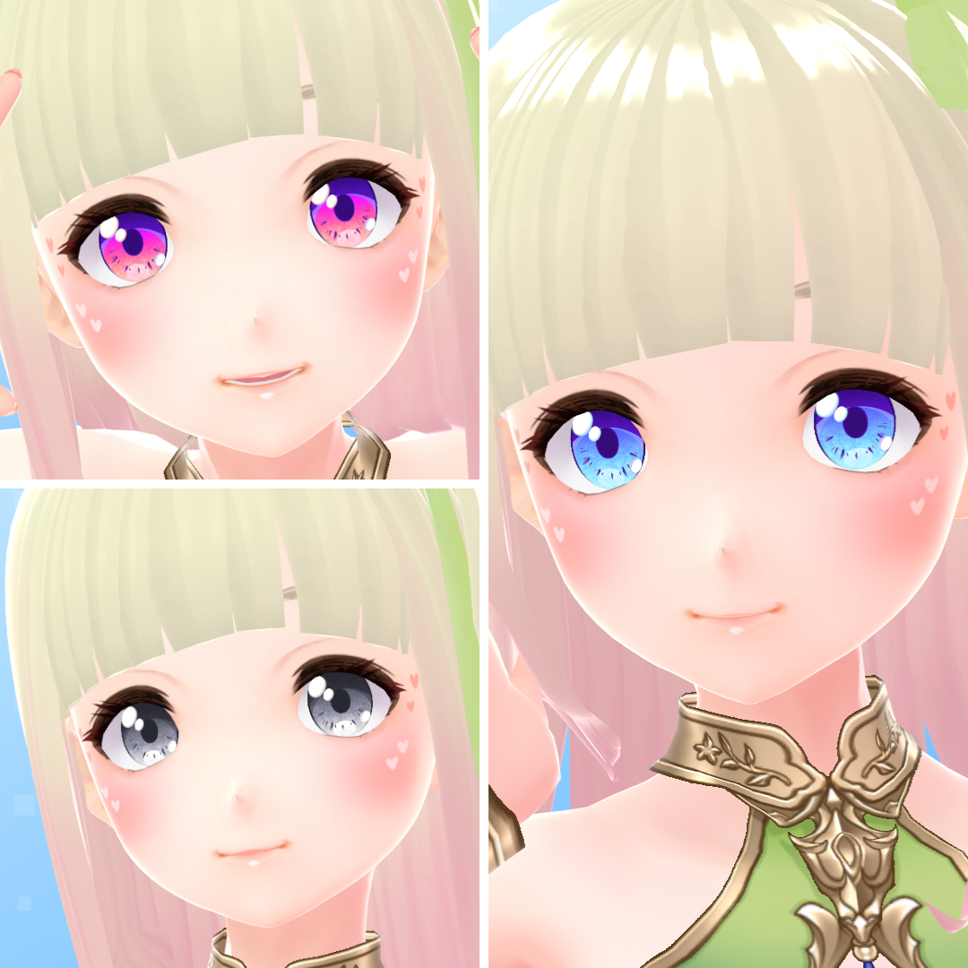 【VRoid】 Beautiful Eyes Set - Rori Shop - BOOTH