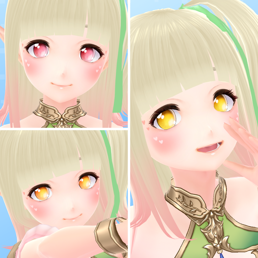 【VRoid】 Watercolor Gemstone Eyes Set - Rori Shop - BOOTH