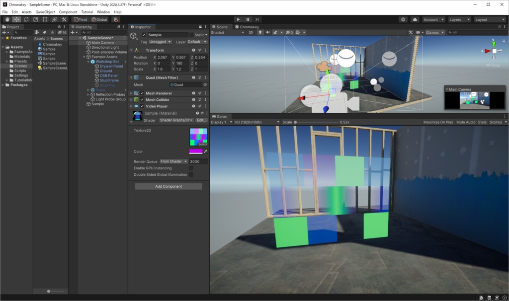 Unityで指定色にて透過のShaderGraph[URP動作] - mmt-soft - BOOTH
