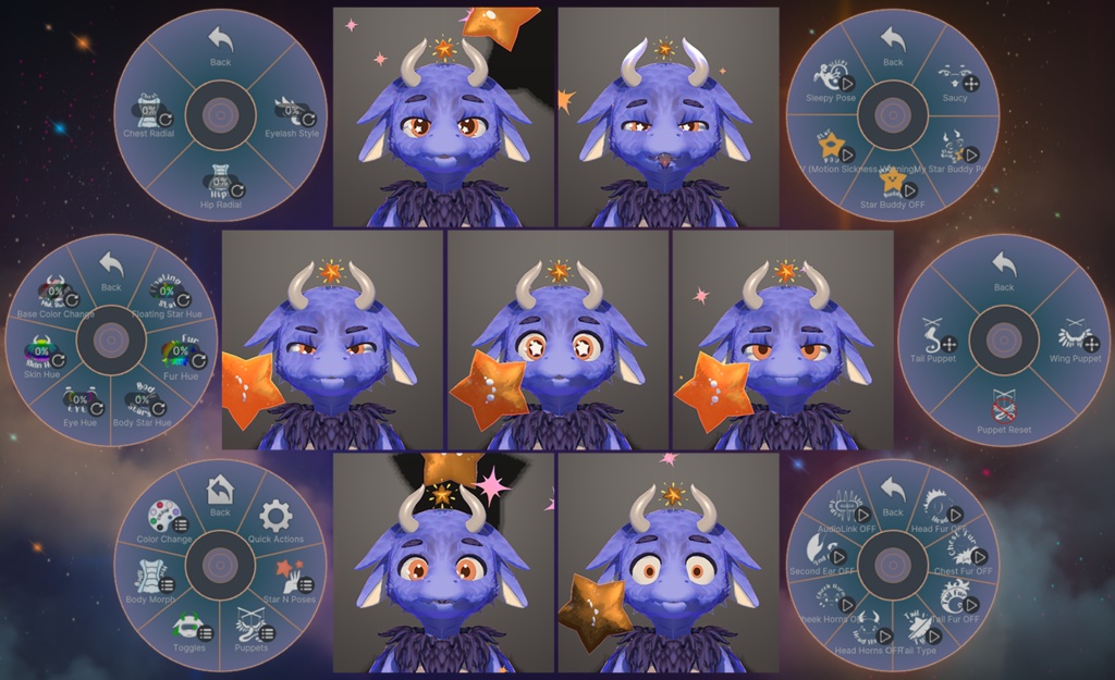 Wish ChirpWyrm [VRChatアバター] [最適化済み] - Kopis Nyx - BOOTH