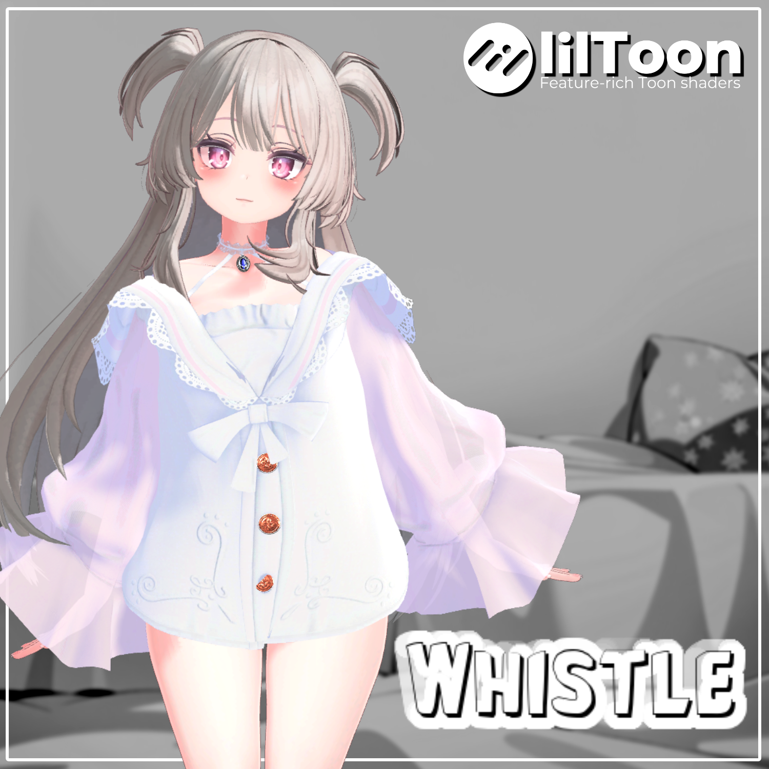 【5 Avatar】【PB】 Whistle 【VRChat想定】 - Luca - BOOTH