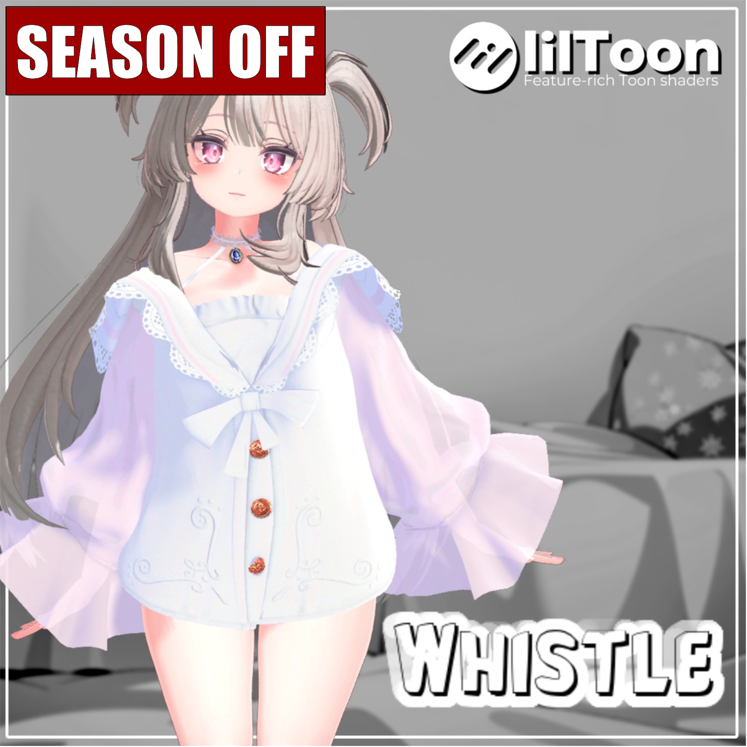 【5 Avatar】【PB】 Whistle 【VRChat想定】 - Luca - BOOTH