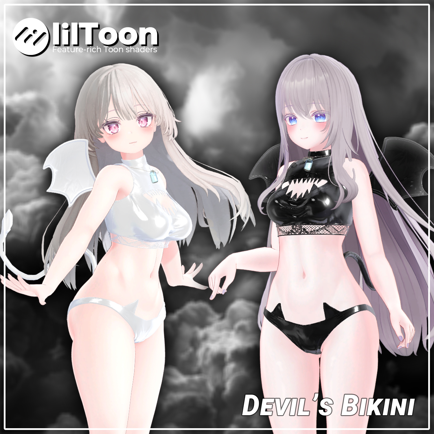 【4人】【PB】 Devil's Bikini 【VRChat想定】 - Luca - BOOTH
