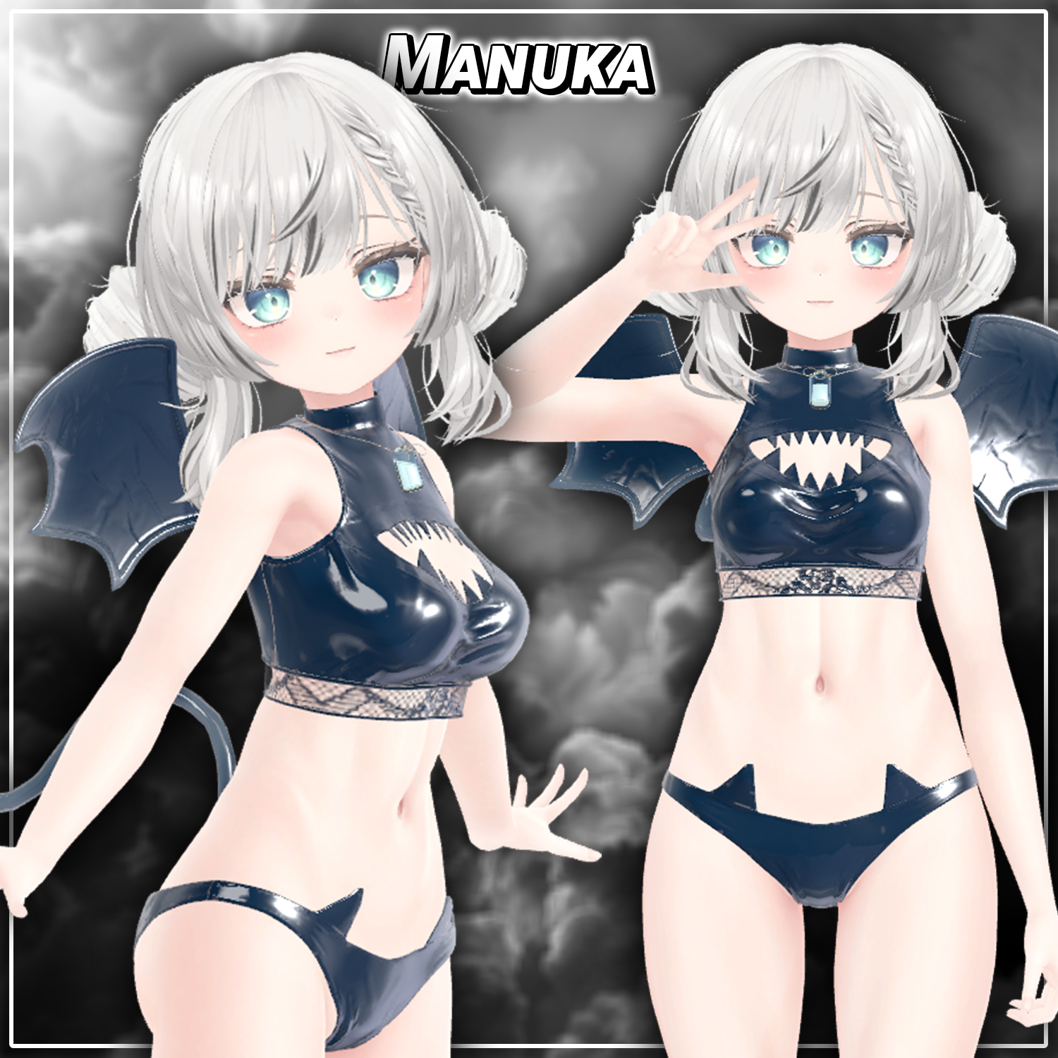 【4人】【PB】 Devil's Bikini 【VRChat想定】 - Luca - BOOTH