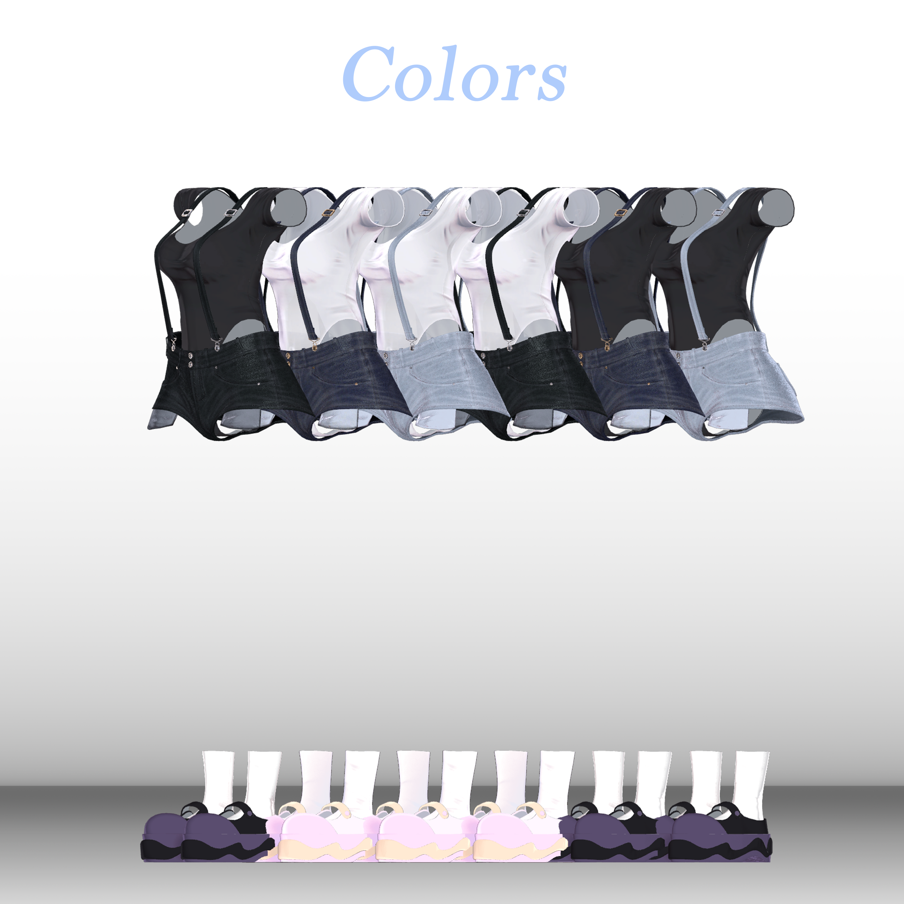 【5人】 Ultimate Denim 【VRChat想定】 - Luca - BOOTH