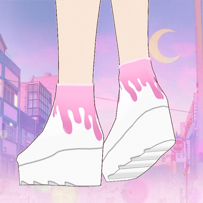 Drip Shoes texture for VROID [v1 Stable version] - ItsKyrus - BOOTH