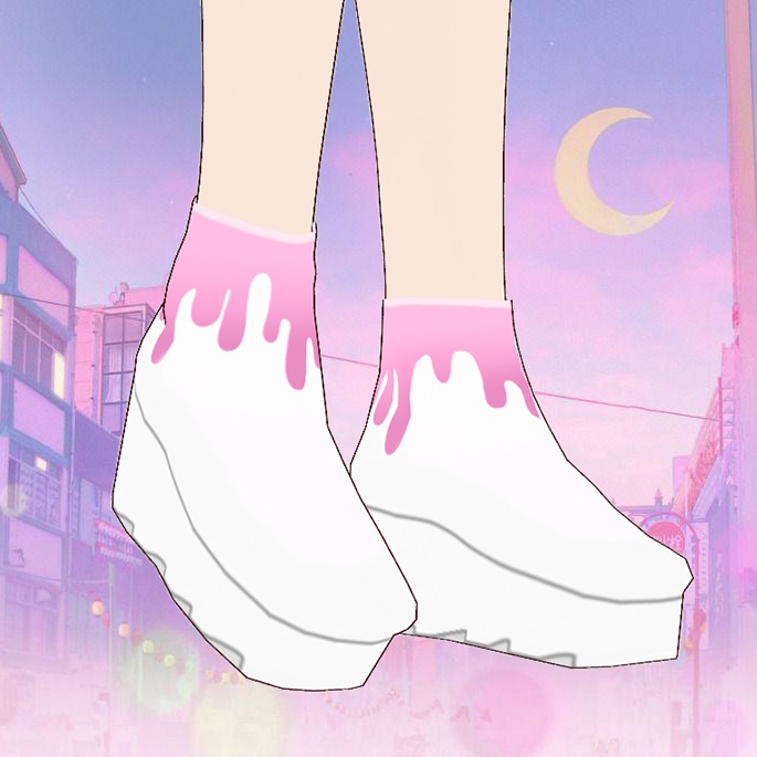Drip Shoes texture for VROID [v1 Stable version] - ItsKyrus - BOOTH