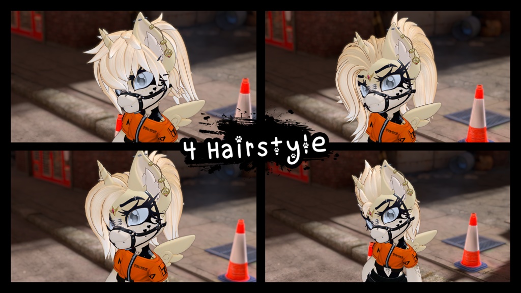 Aeverie Chibi Pony [VRChat Avatar, PC + Quest] - SkylarFoxVR Avatar - BOOTH