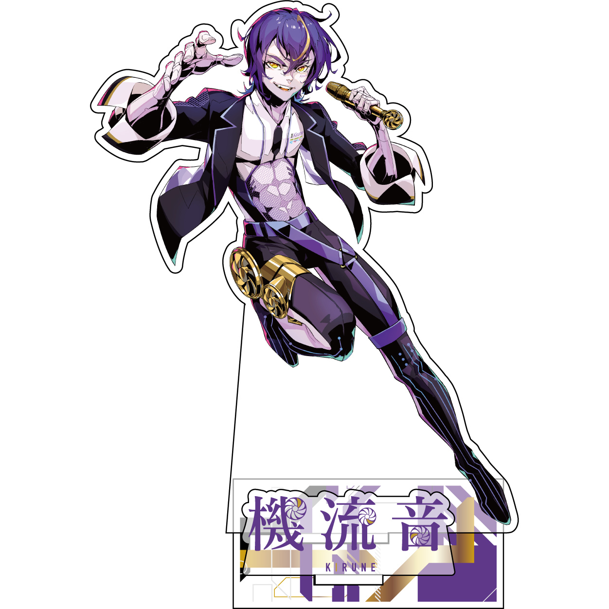 【機流音】BIGアクリルフィギュア - VoiSona公式 - BOOTH