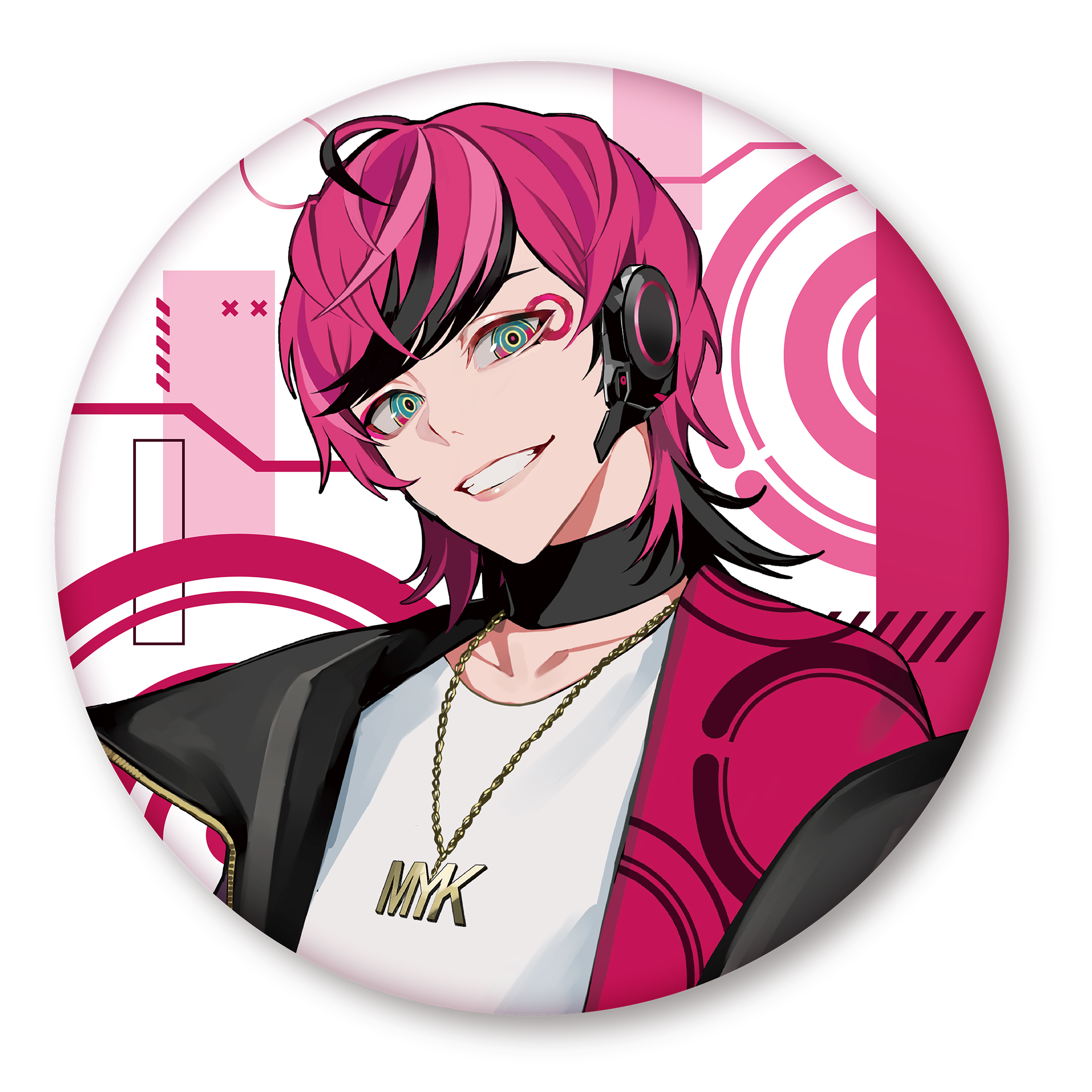 【MYK-IV】100mmBIG缶バッジ - VoiSona公式 - BOOTH