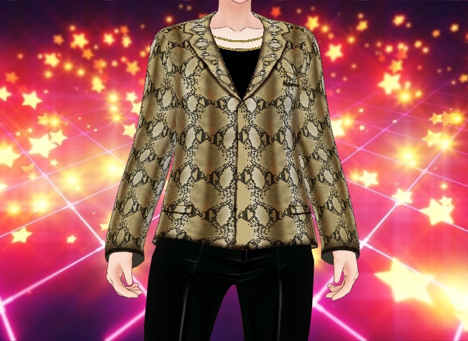 Snakeskin Jacket for VRoid models - 2 types - battynator-store - BOOTH