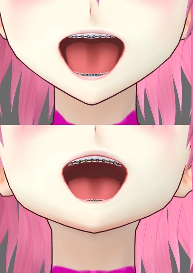 VRoid Teeth Bling Set - Mix and Match! - battynator-store - BOOTH